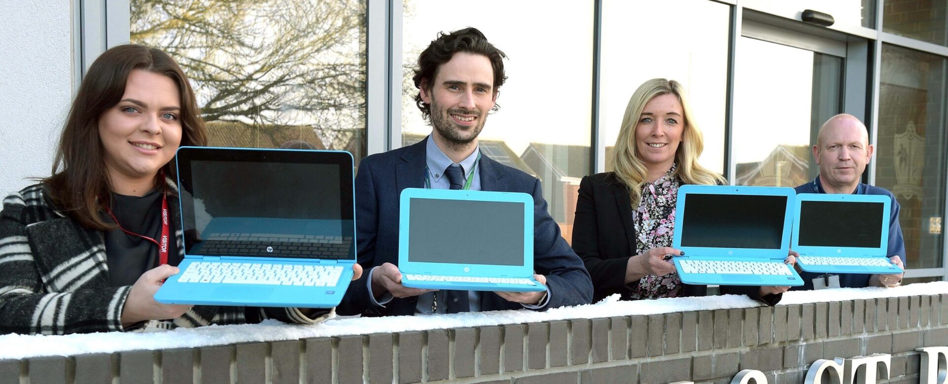 Baltic Donates Laptops to Local School - Baltic Apprenticeships