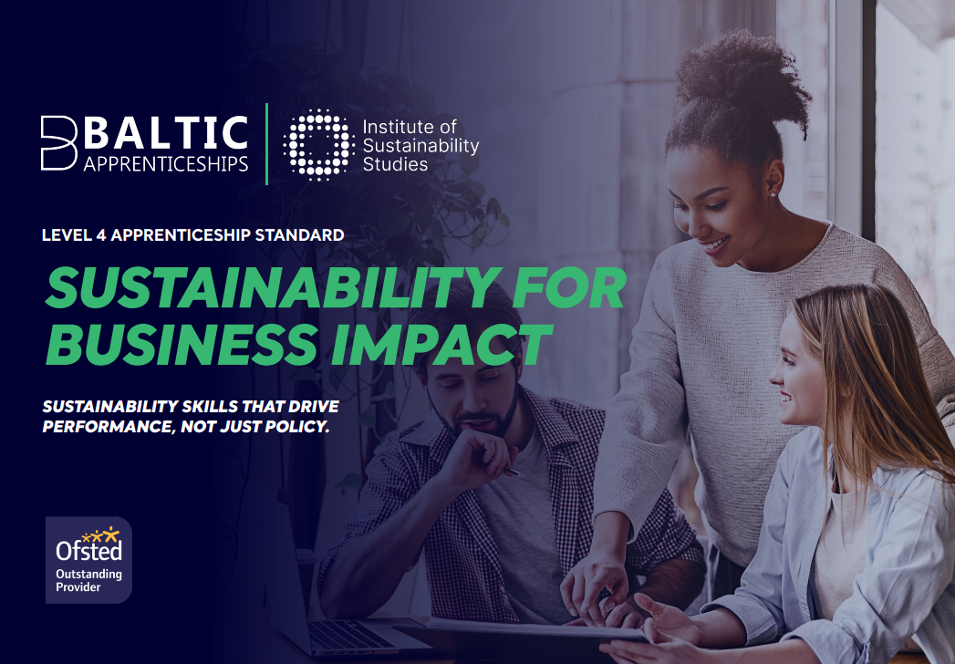 Sustainability Apprenticeship | Baltic Apprenticeships